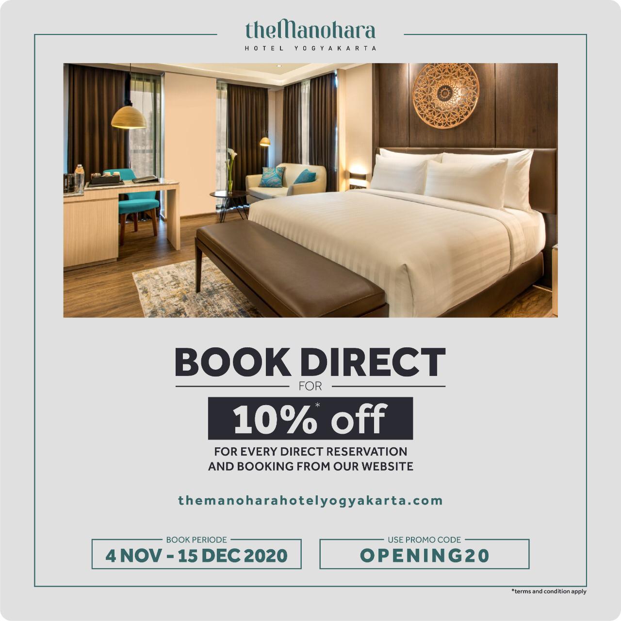 Opening Promo: The Manohara Hotel Yogyakarta - PT Taman Wisata Candi