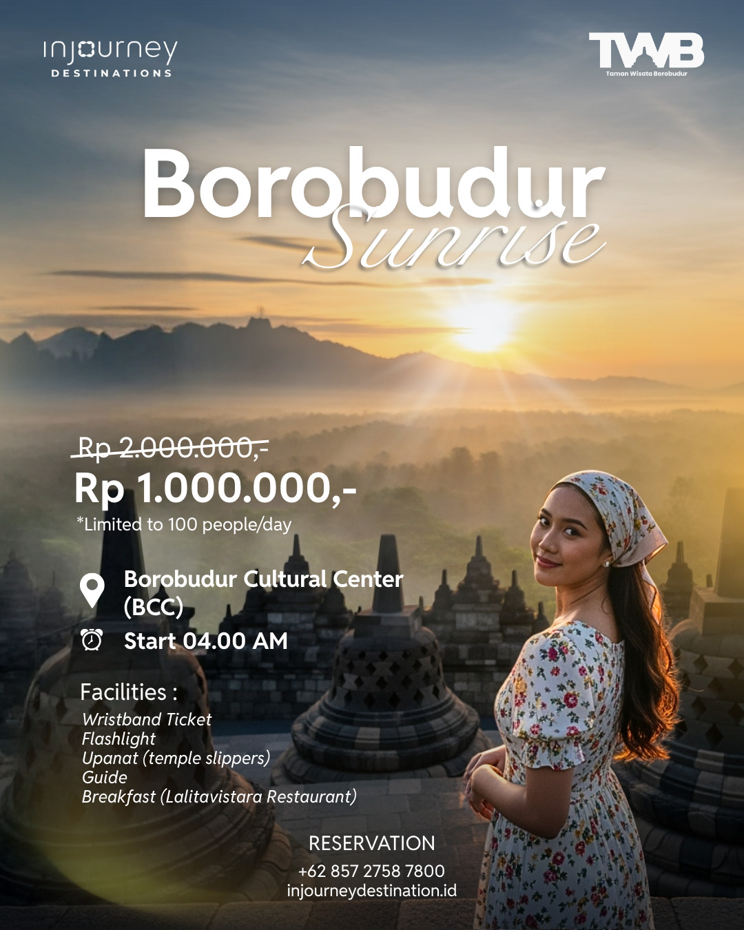 Borobudur Sunrise - PT Taman Wisata Candi